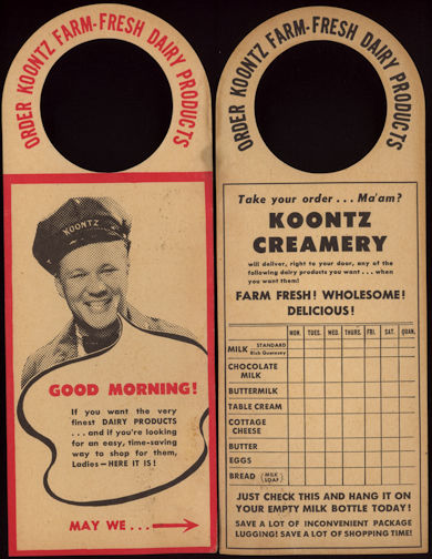 Koontz Farm Milk Bottle Hanger koontz-farm-milk-bottle-hanger